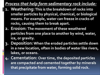 lesson 5 Rocks. Rock is naturally occurring solid mixture of one or ...