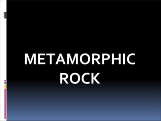 lesson 5 Rocks. Rock is naturally occurring solid mixture of one or ...