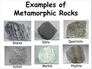 lesson 5 Rocks. Rock is naturally occurring solid mixture of one or ...