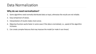 Scaling and Normalization | PDF