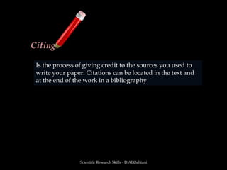 Lesson5#Scientific Research Skills | PPT