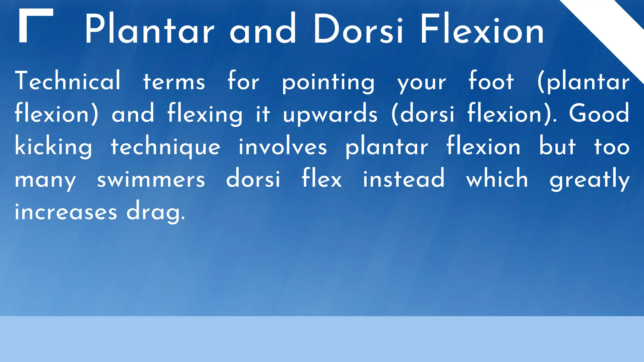 LESSON IN SWIMMING Swimming Terminologies | PDF