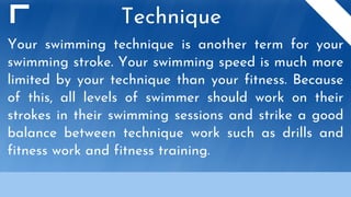 LESSON IN SWIMMING Swimming Terminologies | PDF