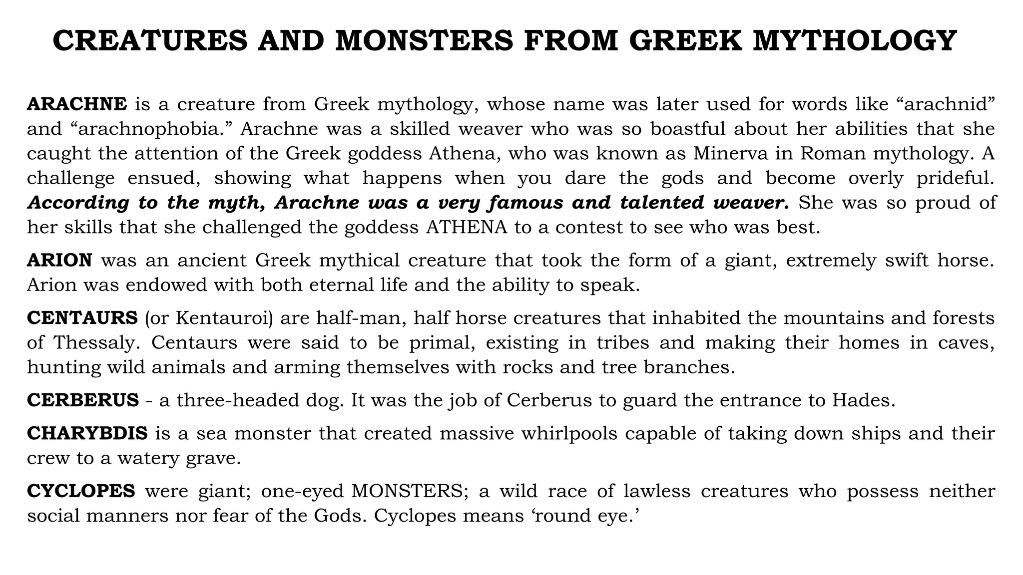 LESSON 5 THE GORGON'S HEAD ENGLISH 10 JHS | PPTX
