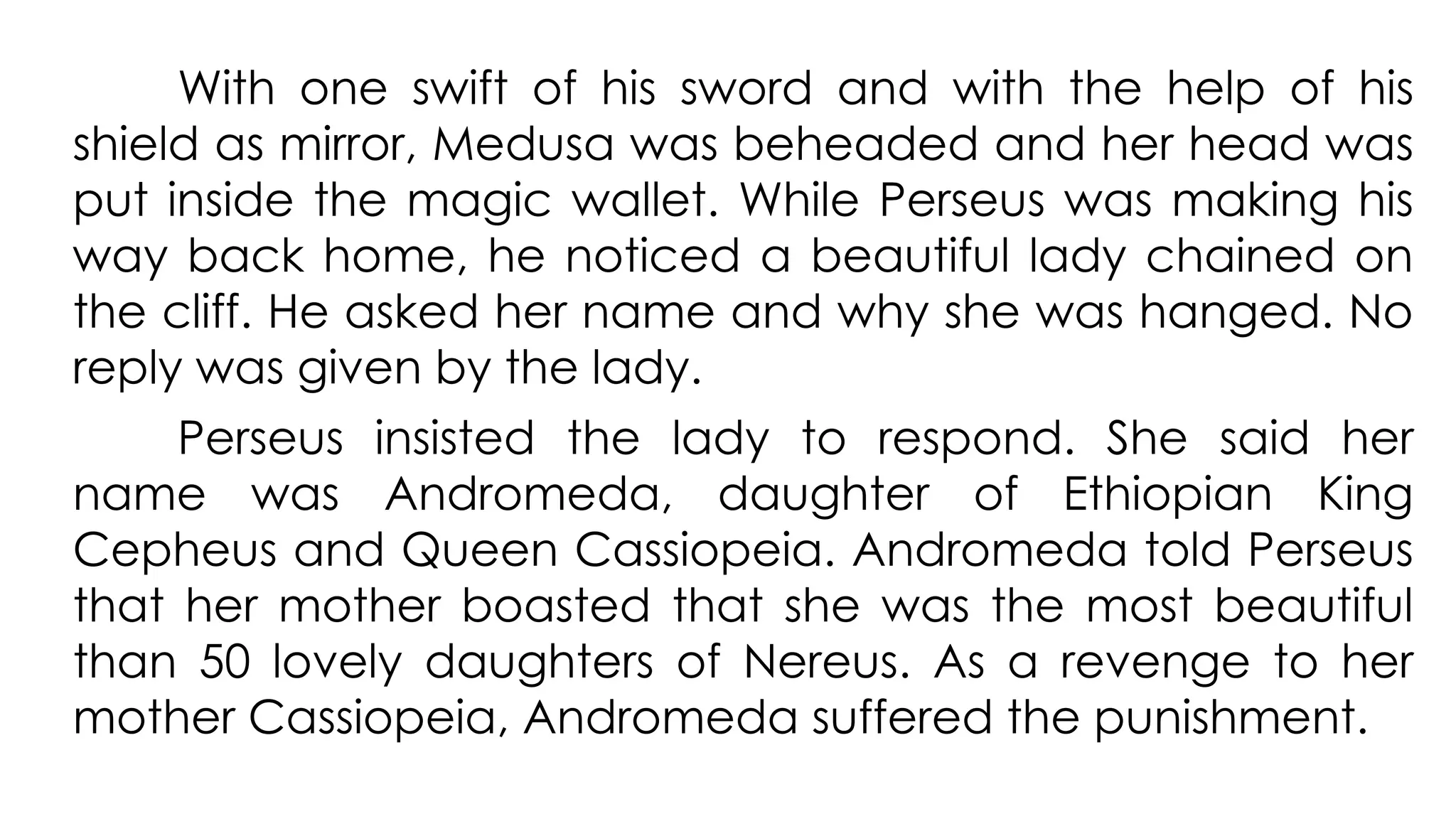 LESSON 5 THE GORGON'S HEAD ENGLISH 10 JHS | PPTX