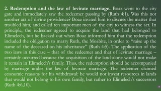 Lesson 5 The Marriage of Ruth and Boaz - The Redemption of the Family.pptx