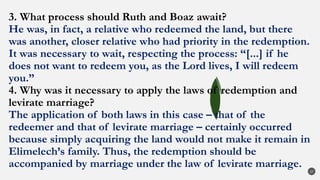 Lesson 5 The Marriage of Ruth and Boaz - The Redemption of the Family.pptx