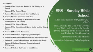 Lesson 5 The Marriage of Ruth and Boaz - The Redemption of the Family.pptx