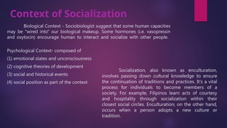 LESSON 5 UCSP, The context, Content, Processes and Consequences of ...