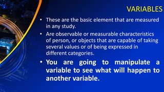 Lesson 5 variables | PPTX