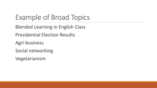 Lesson 5 writing a research title | PPTX | Education