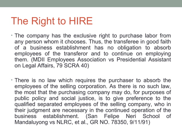 Management Prerogatives | PPT