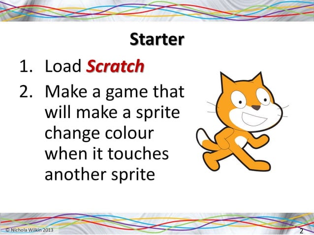 Scratch Lesson 6 | PPT