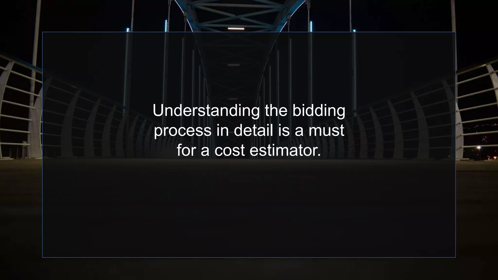 Construction Bidding Step-by-Step | PPTX