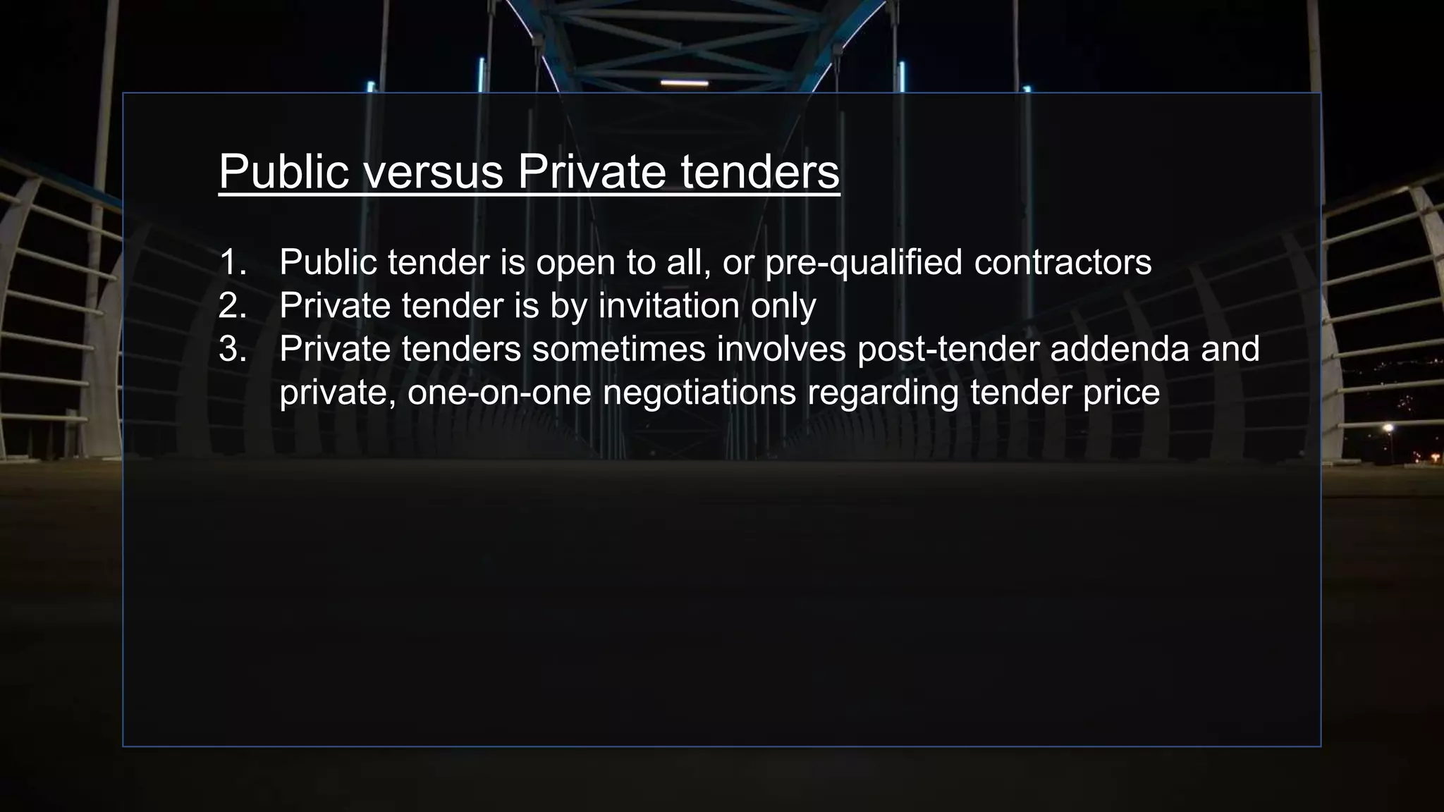 Construction Bidding Step-by-Step | PPTX