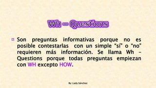 WH - QUESTIONS | PPTX