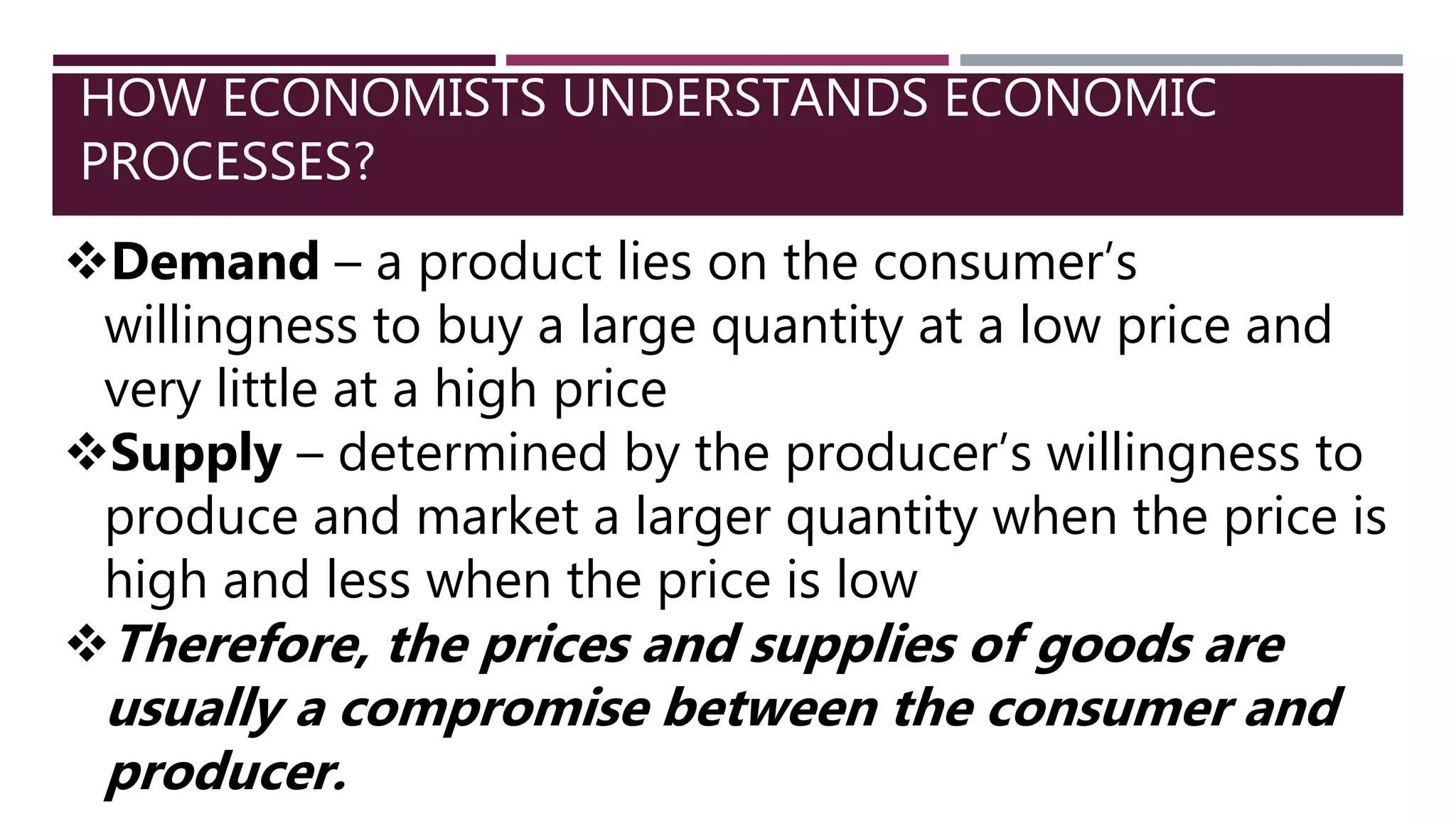 UCSP Lesson 6.3 CSP Institution: Economy | PPTX