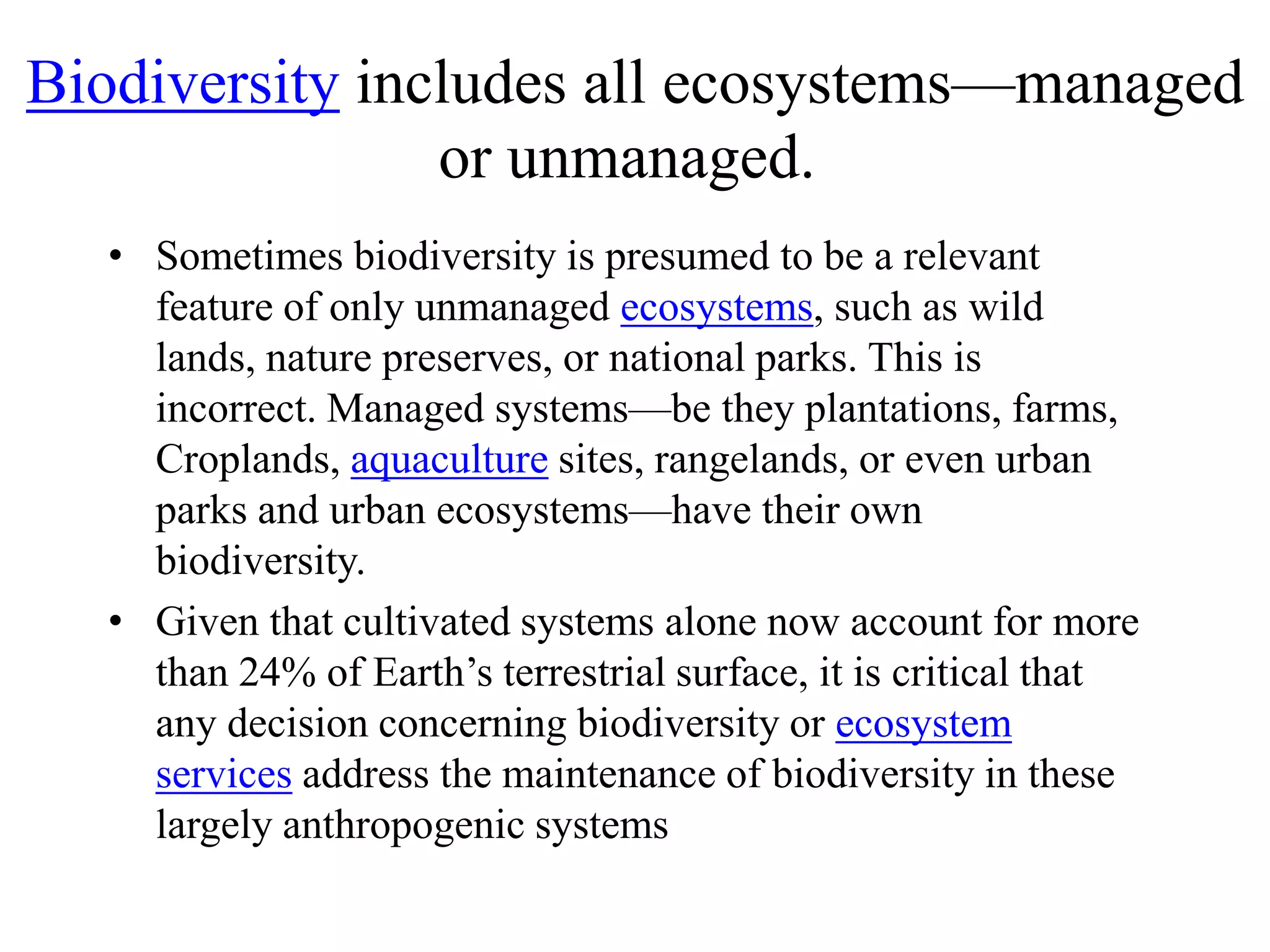 Lesson 6. biodiversity | PDF