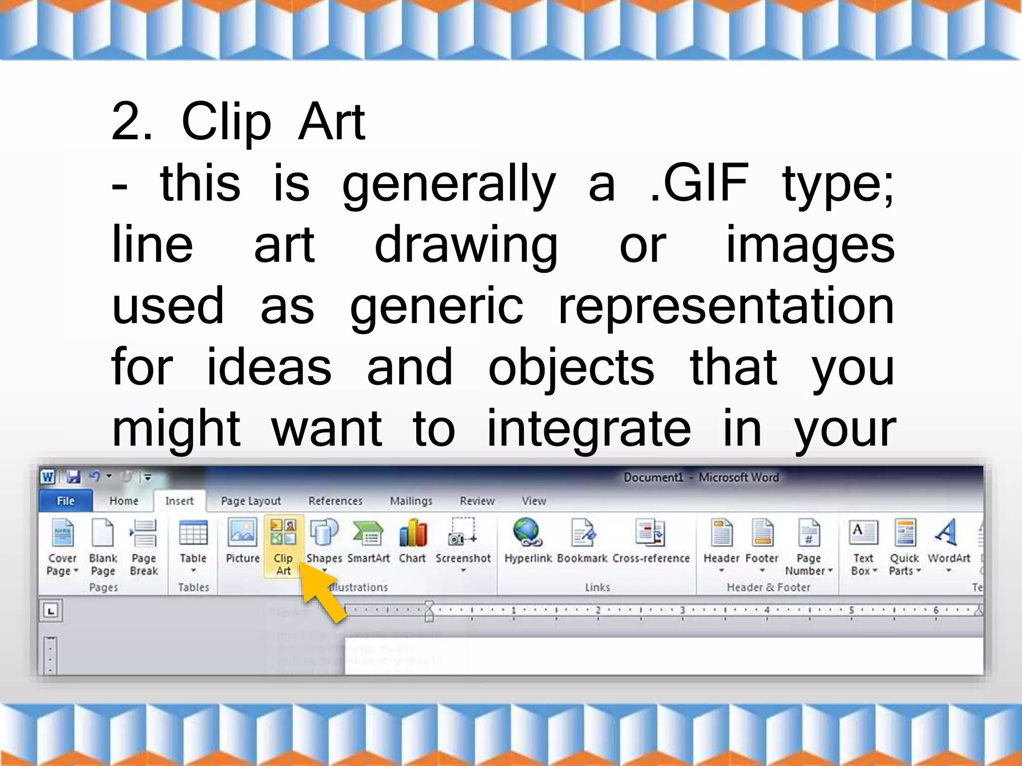Lesson 6: INTEGRATING IMAGES AND EXTERNAL MATERIALS | PPTX