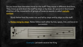 Lesson 6 Melodic Pattern | PPTX