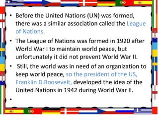 the United Nations | PPTX