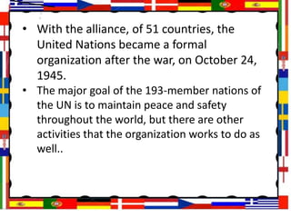 the United Nations | PPTX