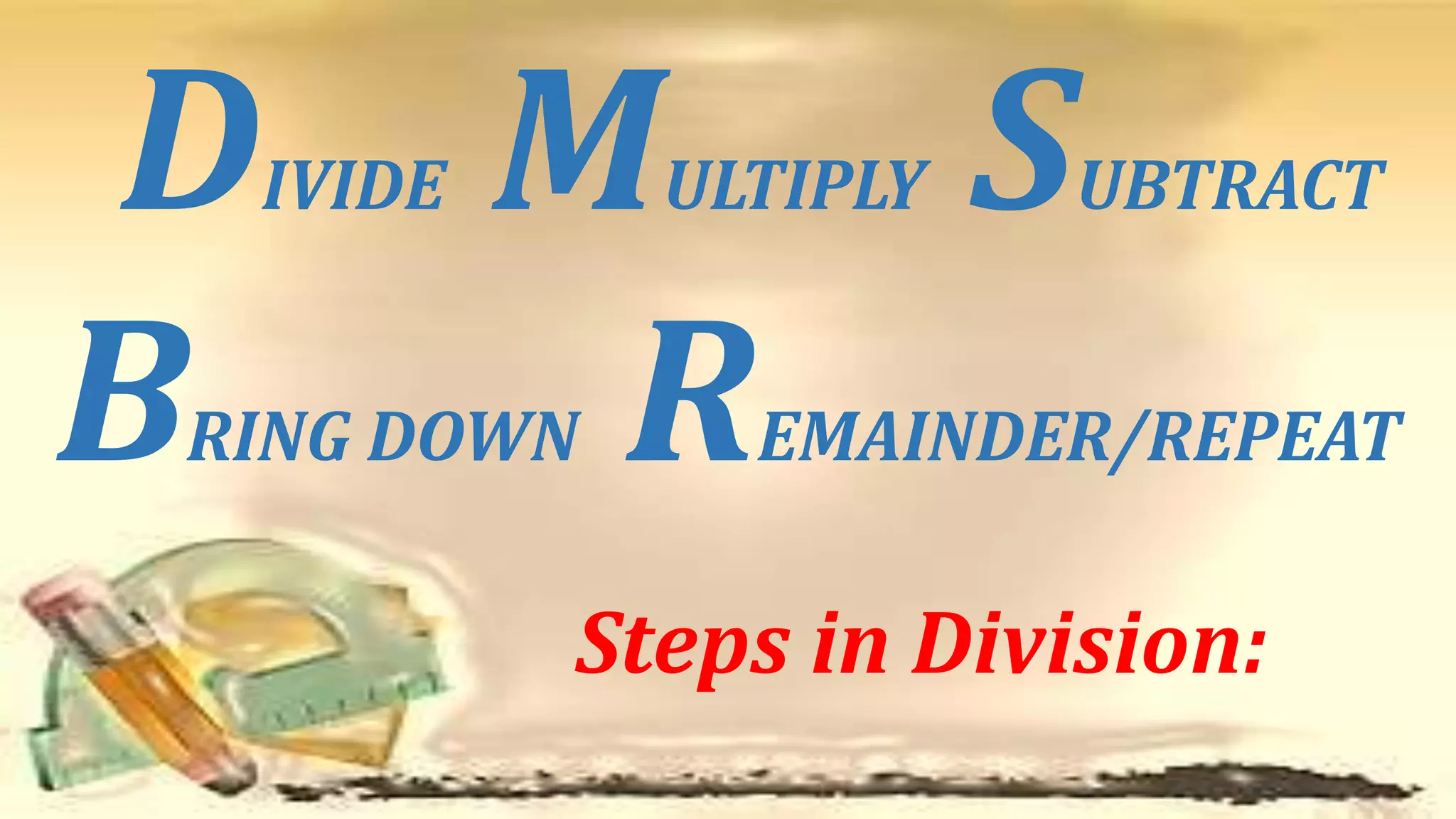 DIVISION: TWO-DIGIT DIVISOR | PPTX