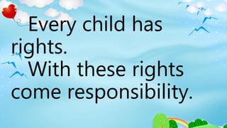 Balancing Rights and Responsibilities | PPTX
