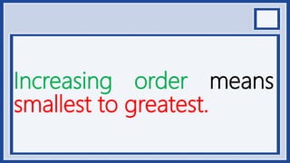 Ordering Similar Fraction | PPTX