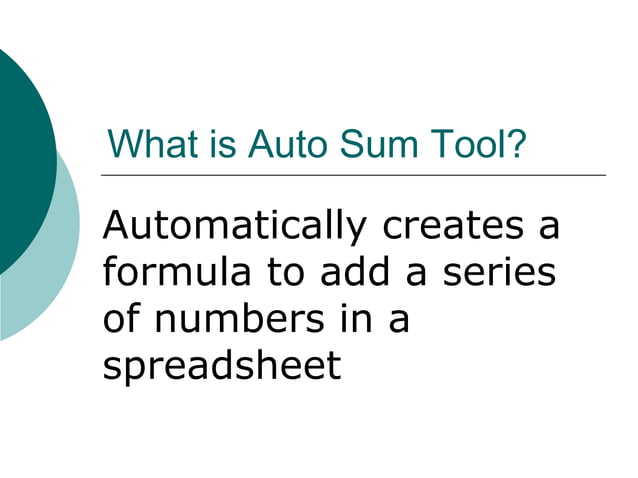 Understanding Spreadsheets .ppt Understanding Spreadsheets .ppt