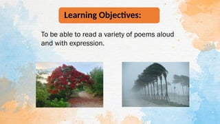 PowerPoint presentation on different poems | PPTX