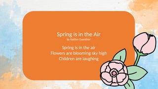 PowerPoint presentation on different poems | PPTX