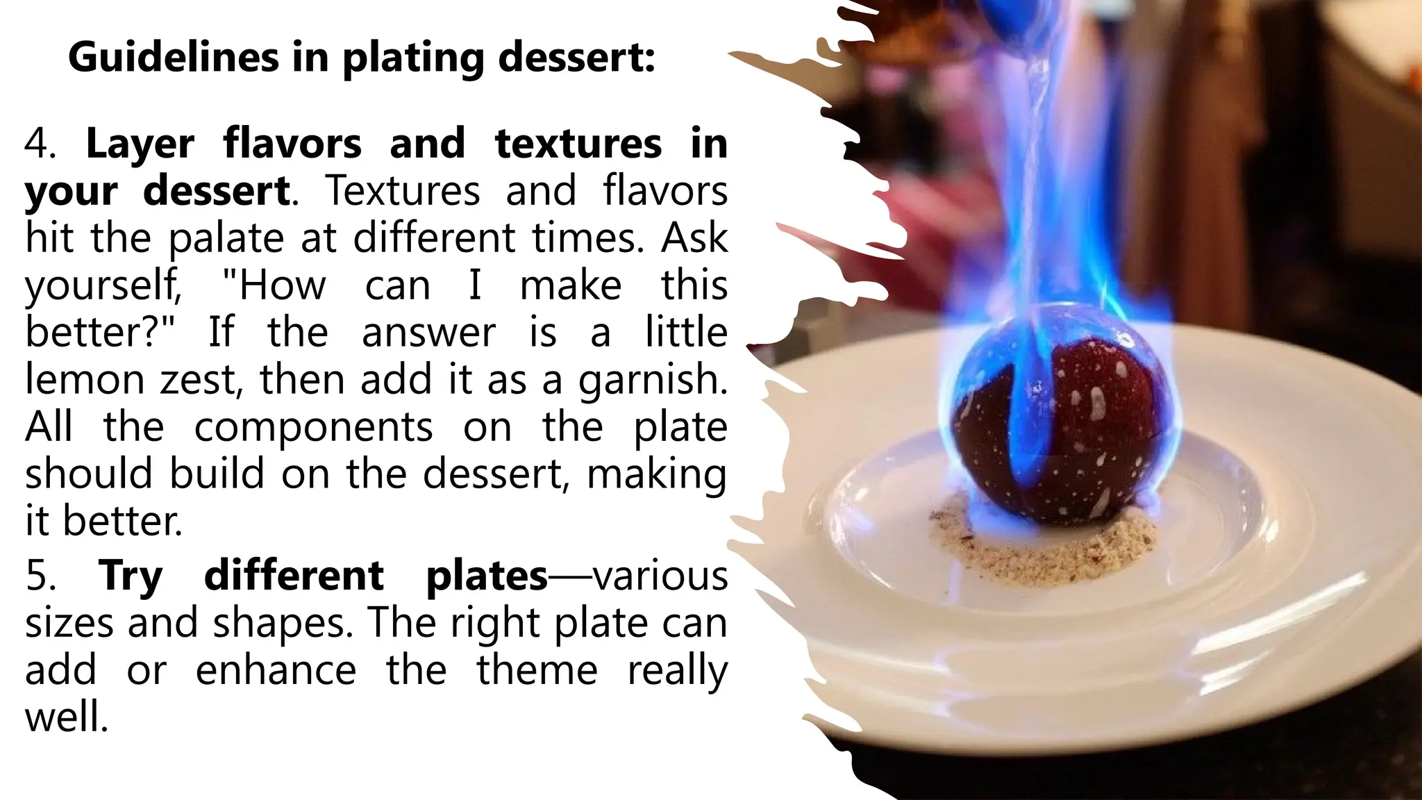 Perform mise en place Prepare & Present a Dessert Store Dessert | PPTX