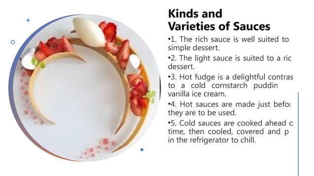 Perform mise en place Prepare & Present a Dessert Store Dessert | PPTX ...