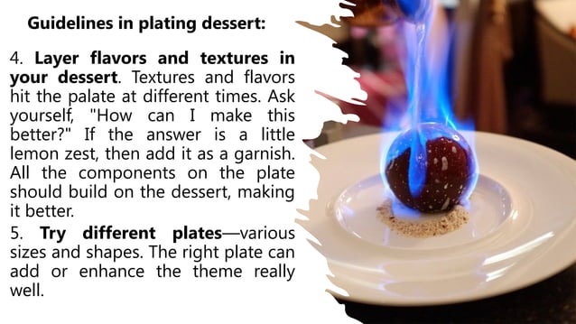 Perform mise en place Prepare & Present a Dessert Store Dessert | PPTX ...