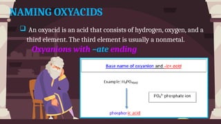 Lesson 6.2 - Chemical Bonding and Chemical Nomenclature (Acids and ...