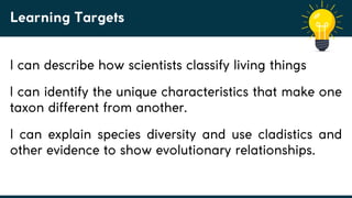 Lesson 6. Basic Taxonomy and Classification | PDF