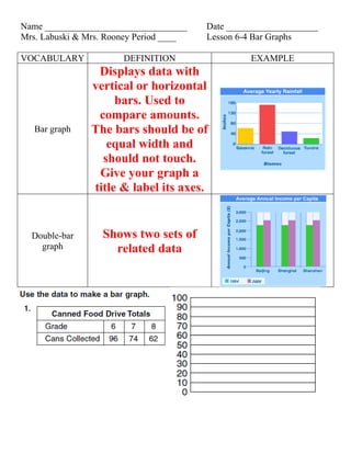 Lesson 6 4 bar graphs | PDF