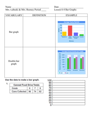 Lesson 6 4 bar graphs | DOC