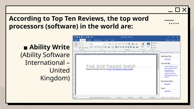 Lesson 6 - Applied Productivity Tools using Word Processor.pptx