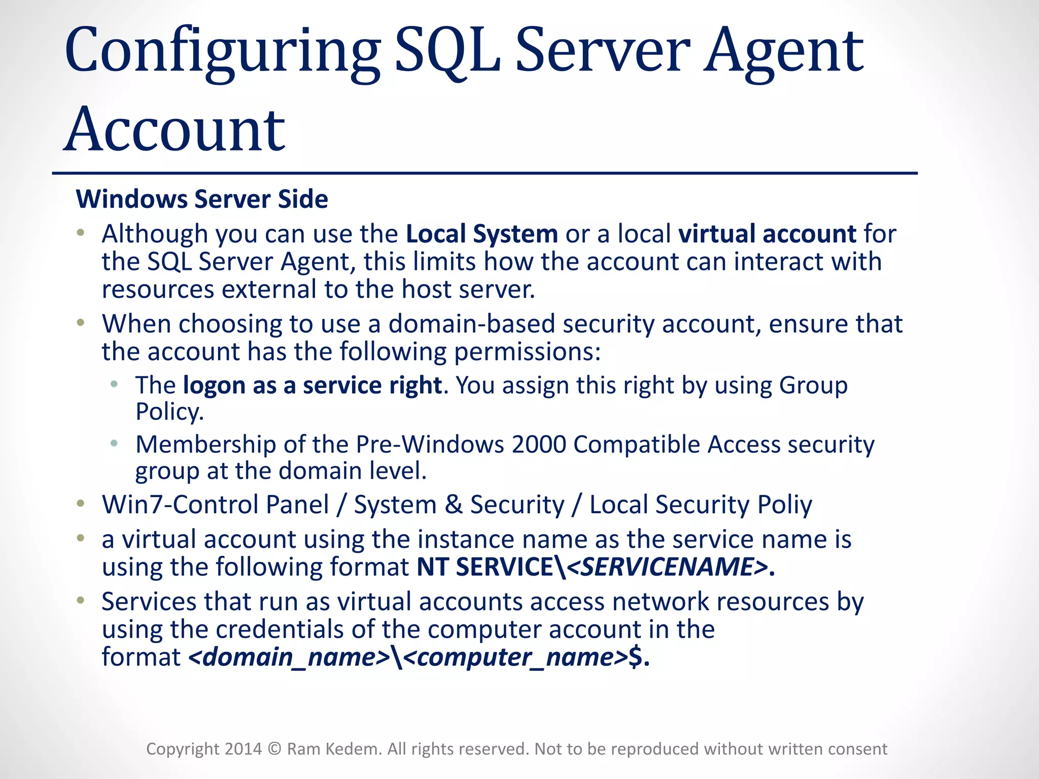 MSSQL Server - Automation | PPT