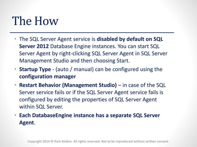MSSQL Server - Automation | PPT