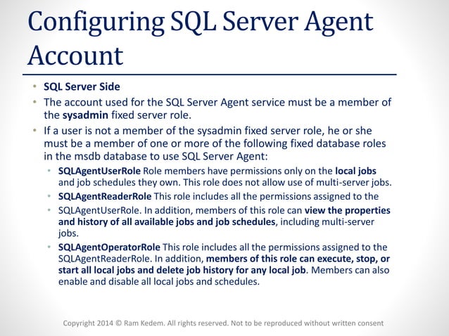 MSSQL Server - Automation | PPT