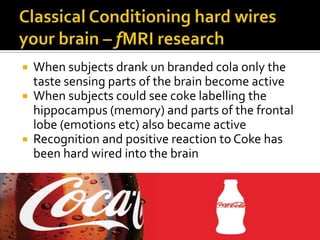 Classical Conditioning Advertising Coca Cola
