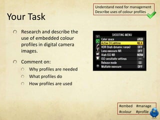 Lesson 6 - Colour Profiles | PPT