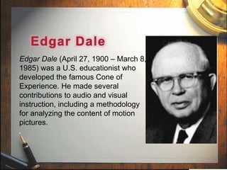 Lesson 6 cone of experience | PPTX