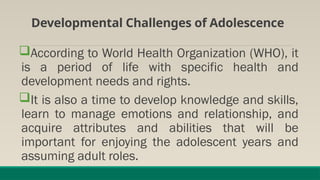 Lesson 6- Developmental Tasks And Challenges Of Adolescence.pptx