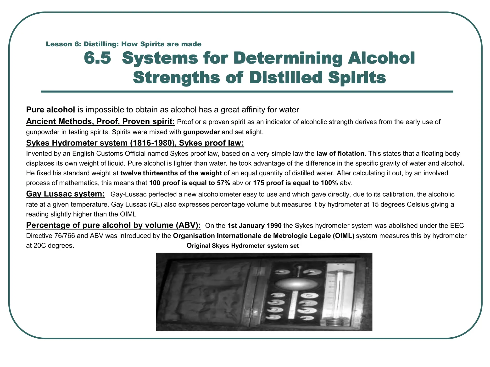 Distilling - Spirits .ppt