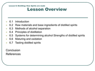 Distilling - Spirits .ppt
