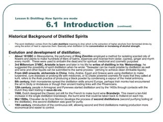 Distilling - Spirits .ppt